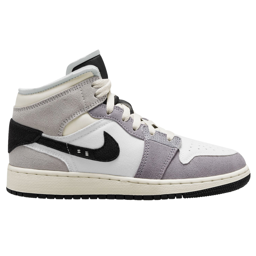 Air Jordan 1 Mid Craft "Cement Grey" DZ4136-002 | Nice Kicks