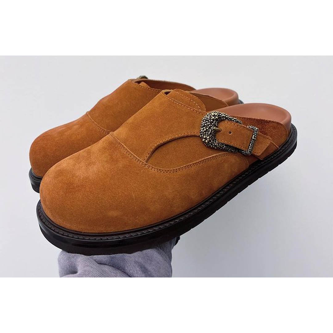 Dior x Denim Tears Shearling Oblique Mules | Nice Kicks