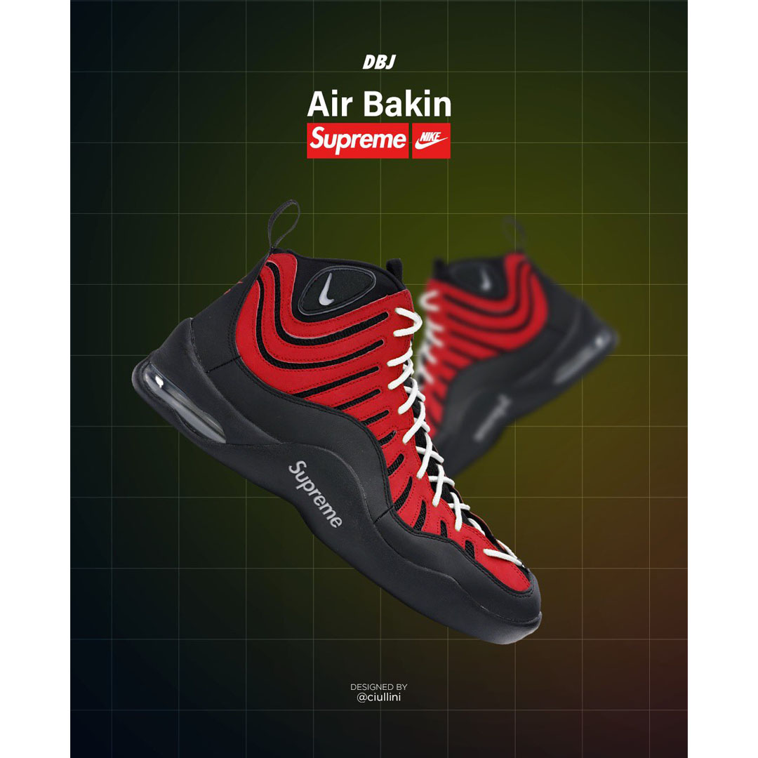 Supreme x Nike Air Bakin' Nice Kicks
