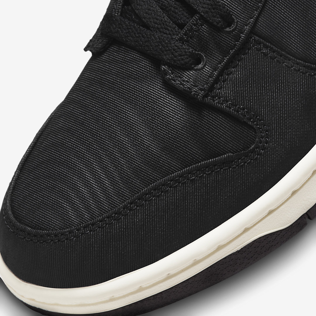 Nike Dunk Low “Black Canvas” DV7211-001 | Nice Kicks