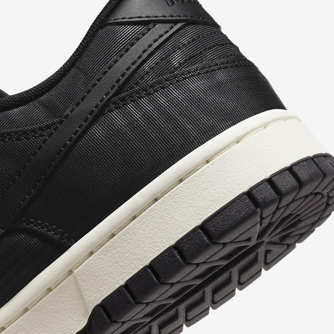 Nike Dunk Low “Black Canvas” DV7211-001 | Nice Kicks