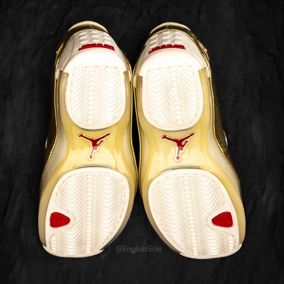 Air Jordan 18 OVO “Gold” Sample | Nice Kicks