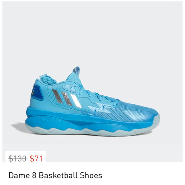 adidas Dame 8 Priced at $71 After Dame's 71-Point Game | Nice Kicks