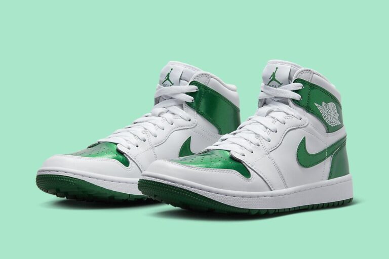 Air Jordan 1 High Golf "Metallic Green" DQ0660-130 | Nice Kicks