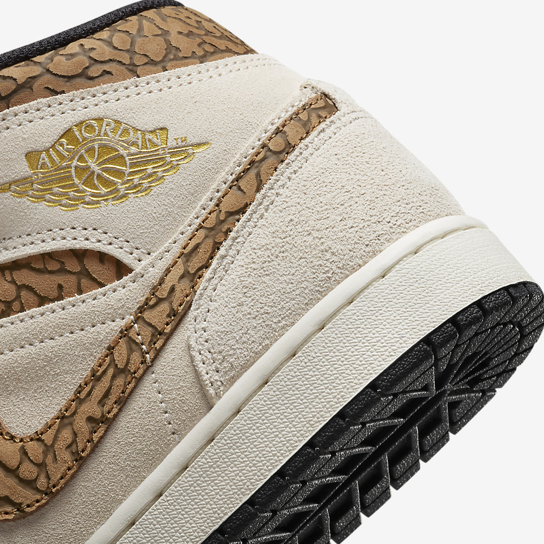 Air Jordan 1 Mid SE "Brown Elephant" DZ4129-102 | Nice Kicks