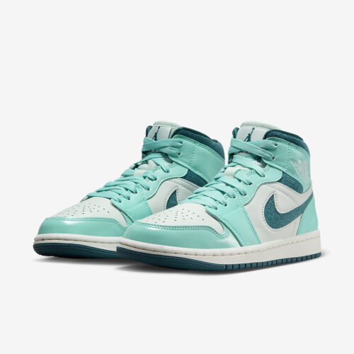 Air Jordan 1 Mid WMNS "Bleached Turquoise" DZ3745-300 | Nice Kicks
