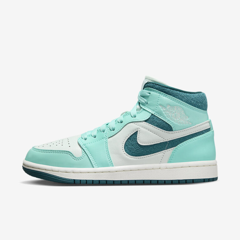 Air Jordan 1 Mid WMNS "Bleached Turquoise" DZ3745-300 | Nice Kicks