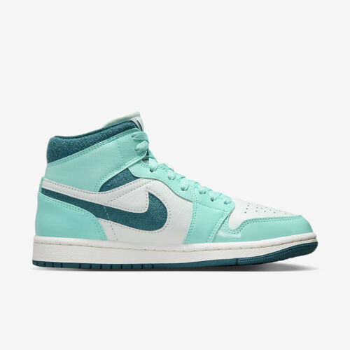 Air Jordan 1 Mid WMNS "Bleached Turquoise" DZ3745-300 | Nice Kicks