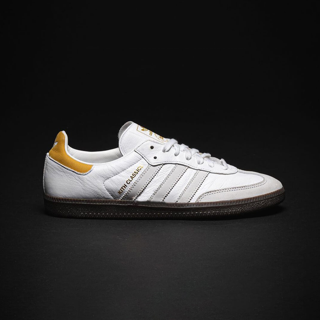 KITH x adidas Samba “White Yellow” | Nice Kicks