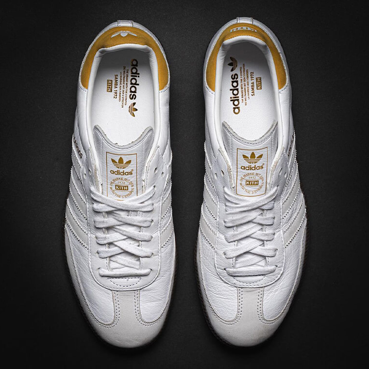KITH x adidas Samba “White Yellow” | Nice Kicks
