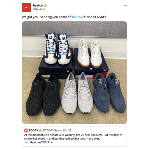 Reebok, Shaq Help Teen with Size 22 Sneakers | Nice Kicks