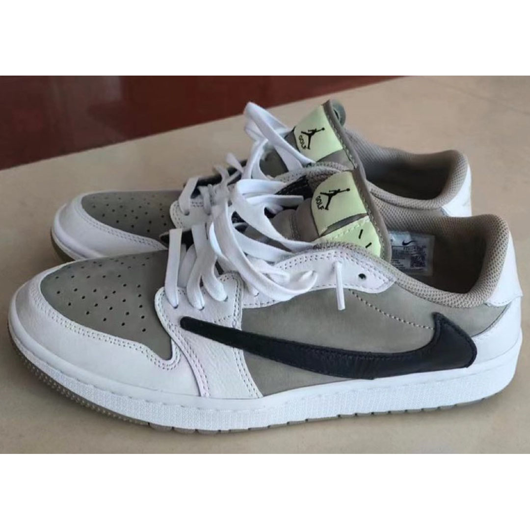 Travis Scott x Air Jordan 1 Low Golf FZ3124-200 | Nice Kicks