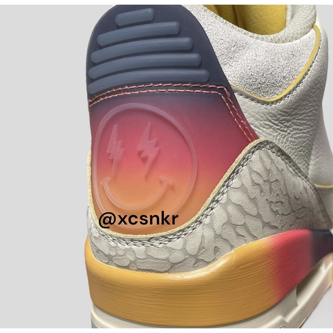 J Balvin x Air Jordan 3 "Medellín Sunset" FN0344-901 | Nice Kicks