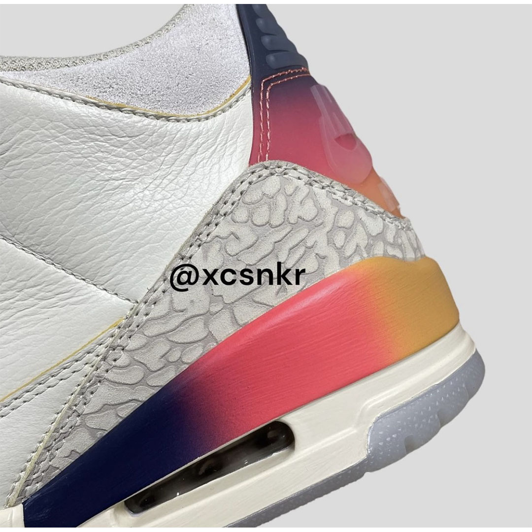 J Balvin x Air Jordan 3 "Medellín Sunset" FN0344-901 | Nice Kicks