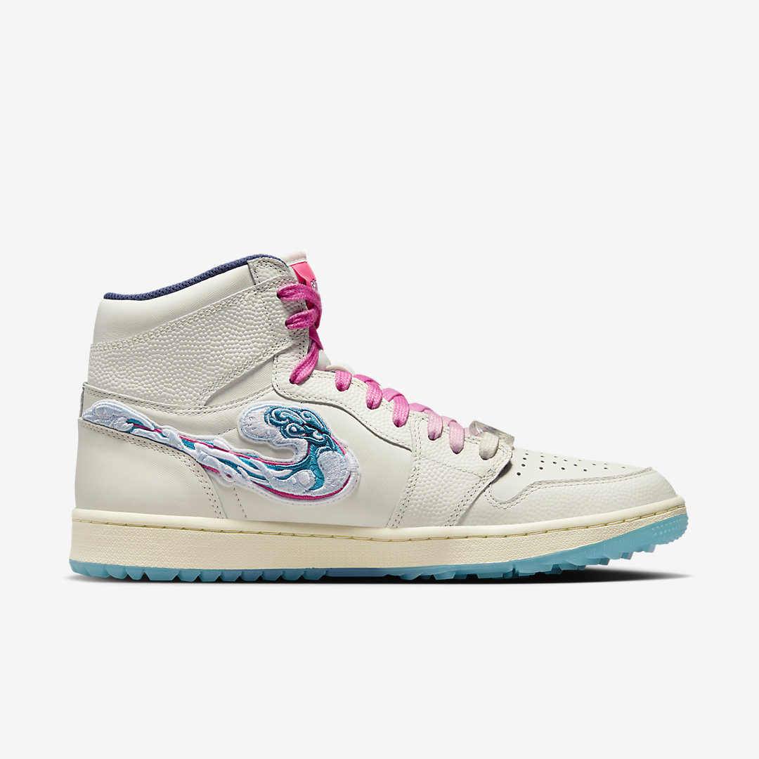Michelle Wie West x Air Jordan 1 High Golf "Pebble Beach" FV3565-100 ...