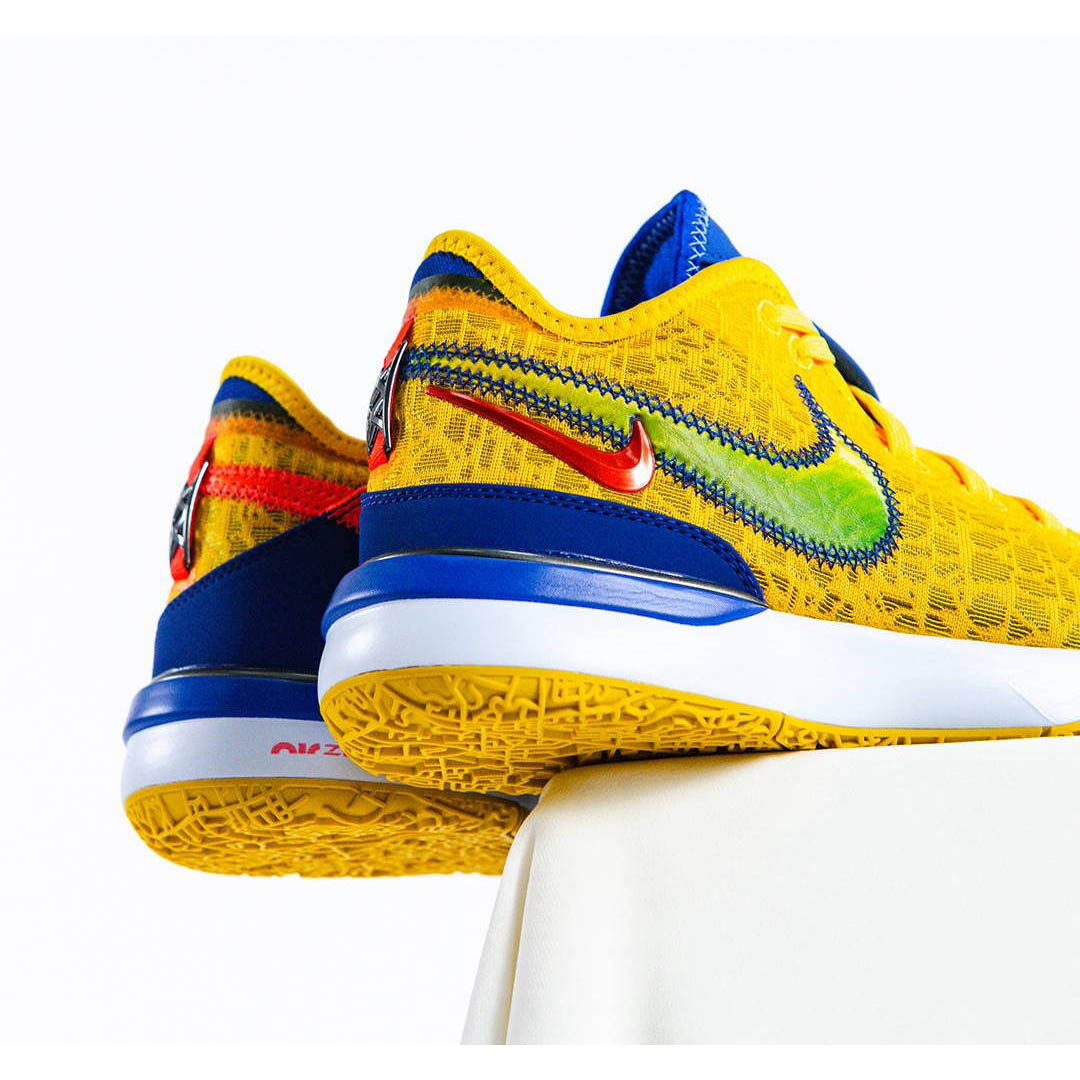 Titan x Nike LeBron NXXT Gen "Titan Hoops Fair" DZ2916-700 | Nice Kicks