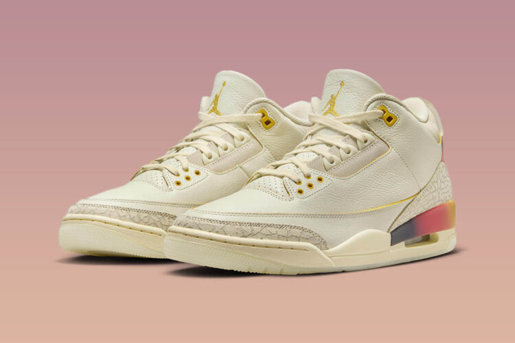 J Balvin x Air Jordan 3 "Medellín Sunset" FN0344-901 | Nice Kicks