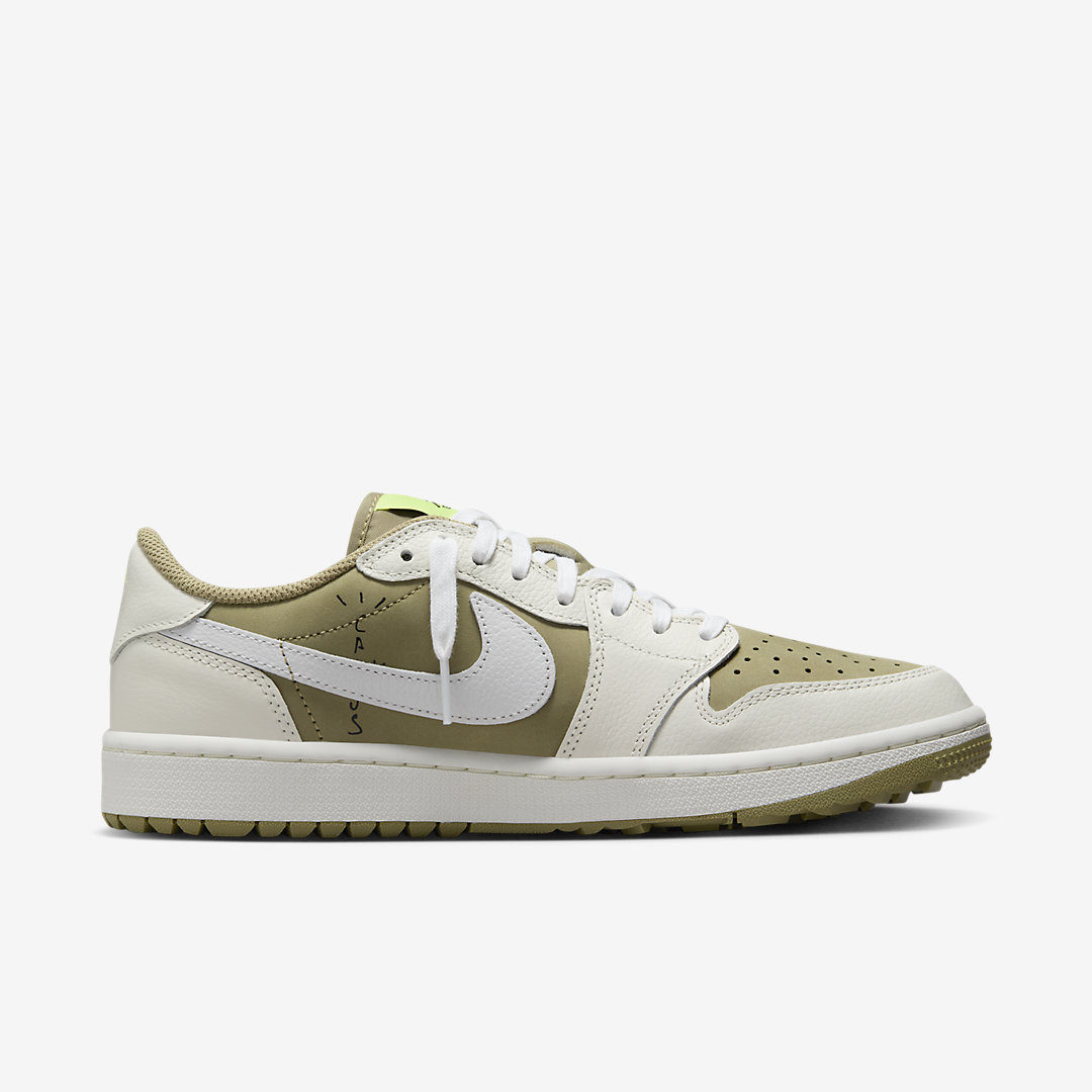 Travis Scott x Air Jordan 1 Low Golf FZ3124-200 | Nice Kicks