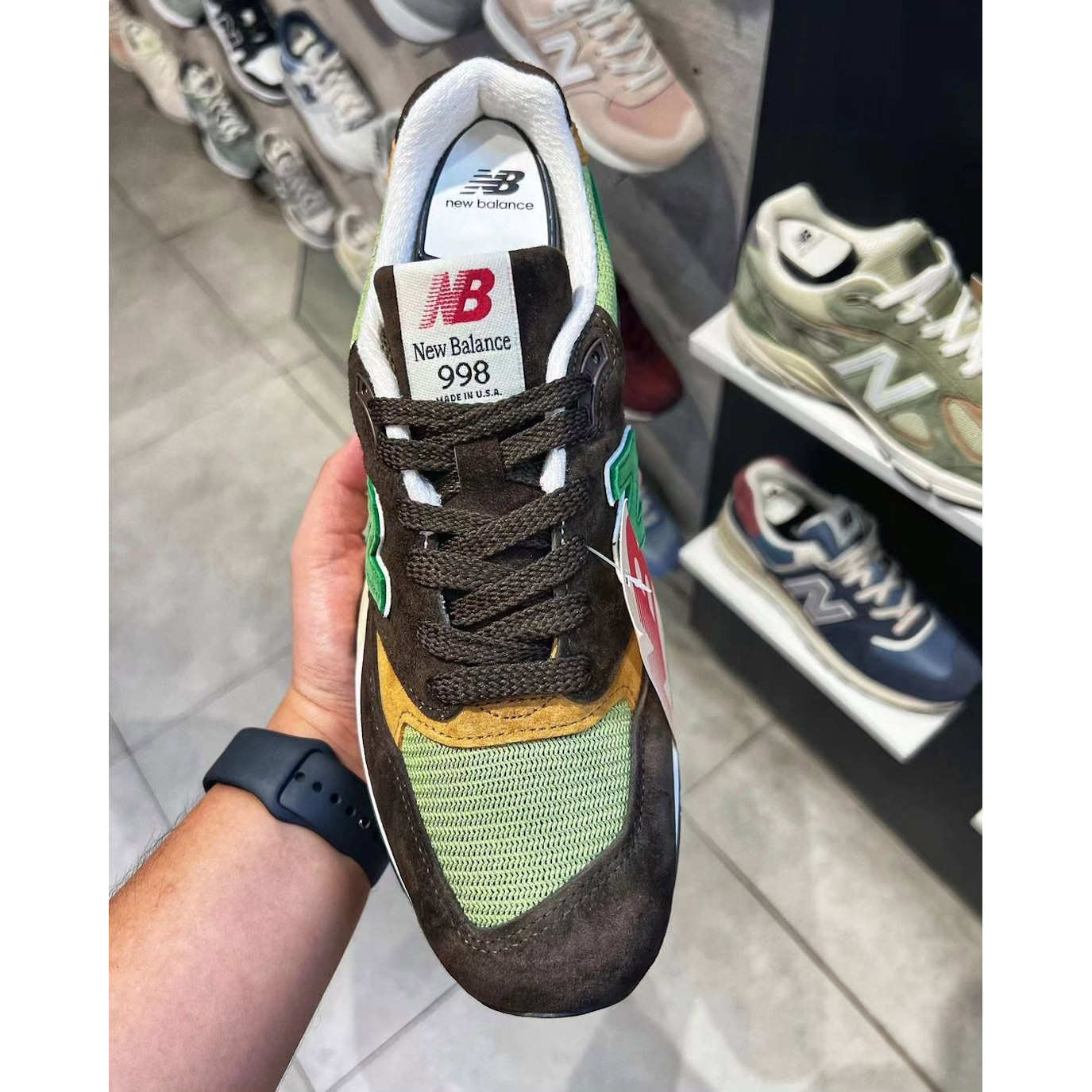 New Balance 998 Made In USA U998BG | Nice Kicks