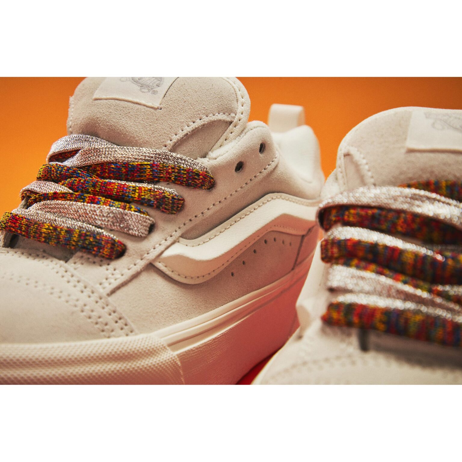 Vans Knu Stack (Metallic Silver/True White) C00081 | Nice Kicks