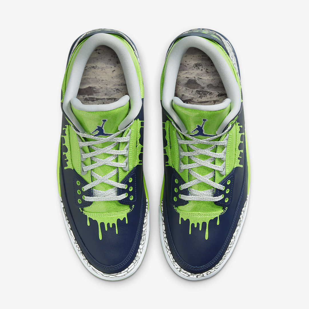 Hugo Covarrubias Molina's Air Jordan 3 "Doernbecher" 2023 FZ3030-919 ...