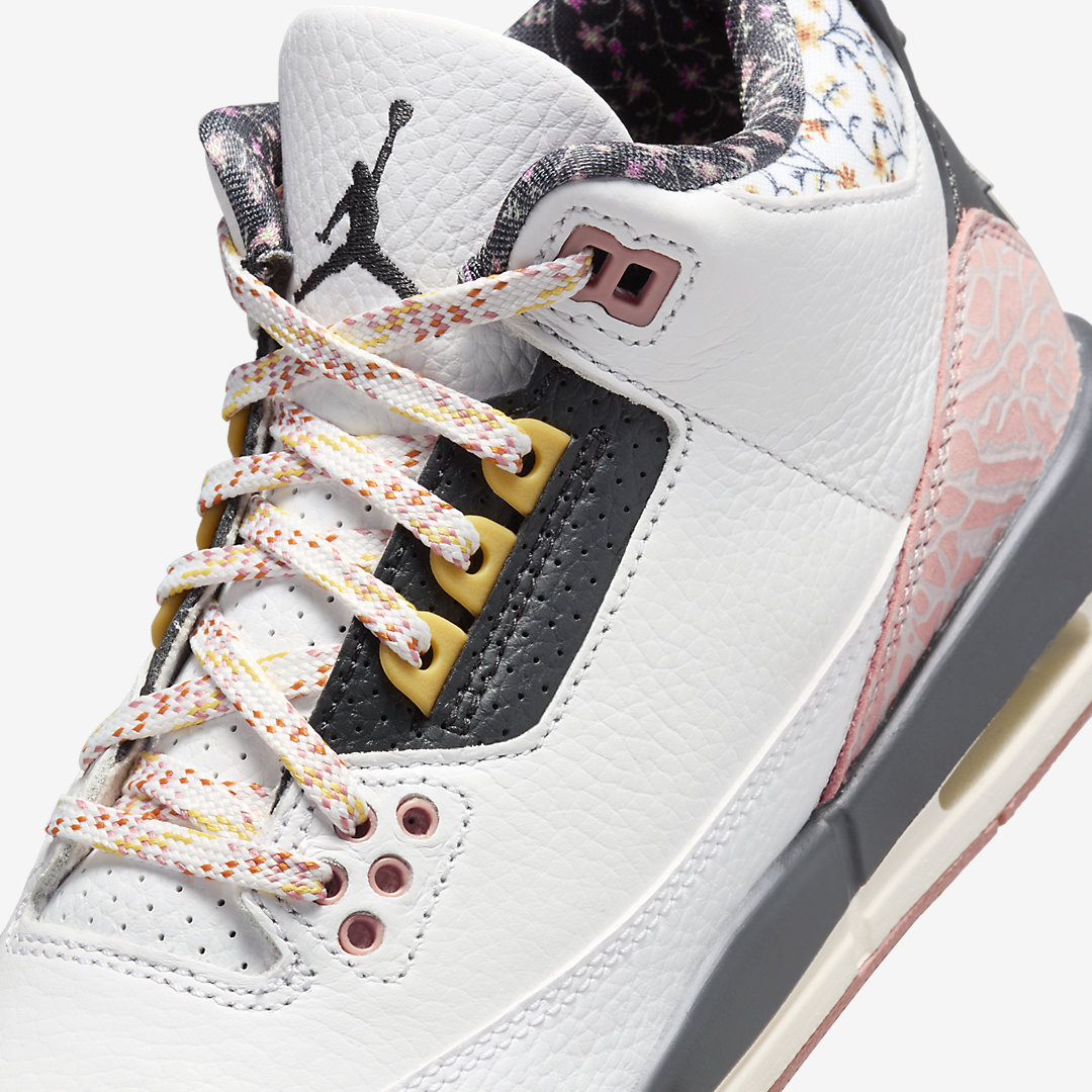 Air Jordan 3 GS "Red Stardust" 441140-100 | Nice Kicks