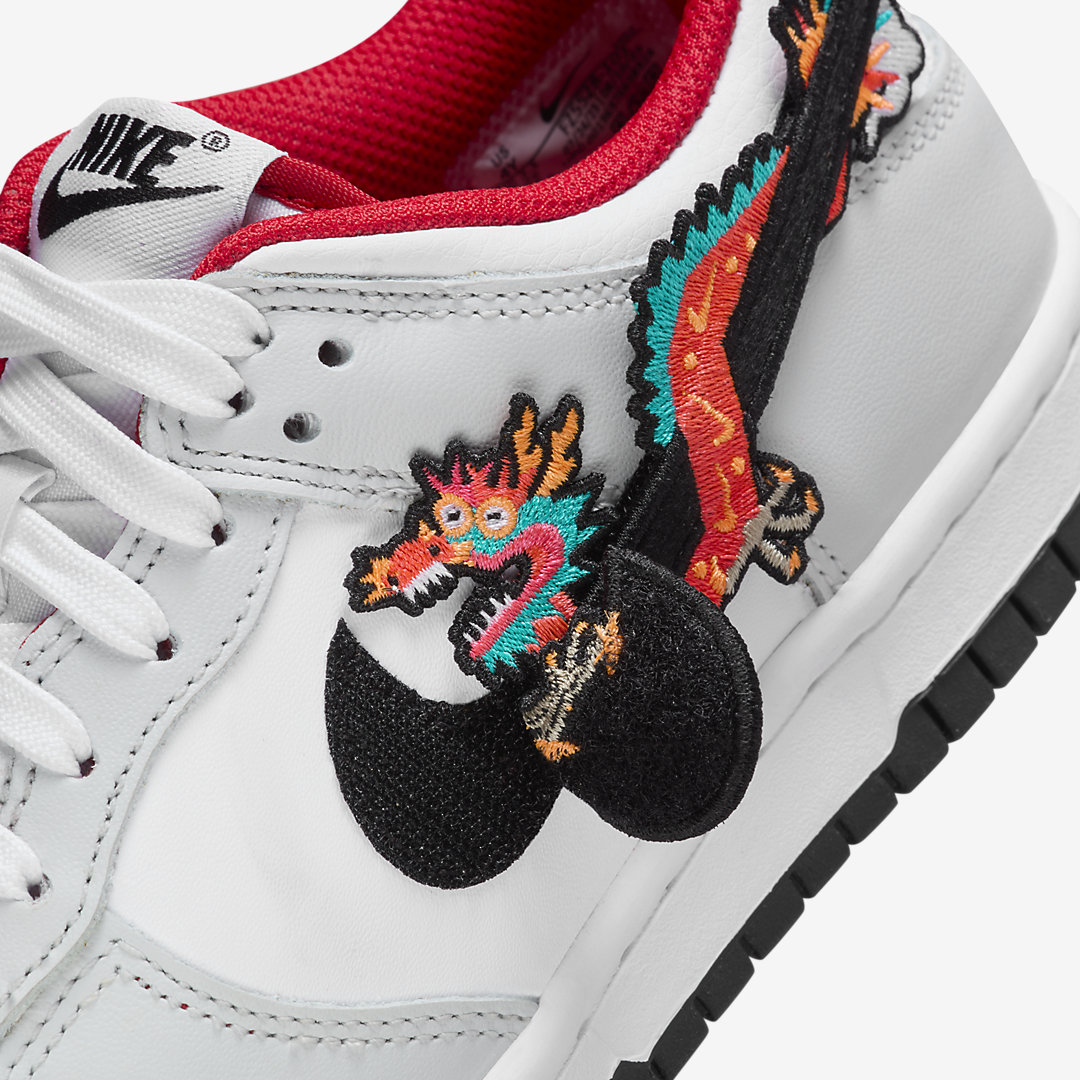 Nike Dunk Low GS "Year of the Dragon" FZ5528-101 | Nice Kicks