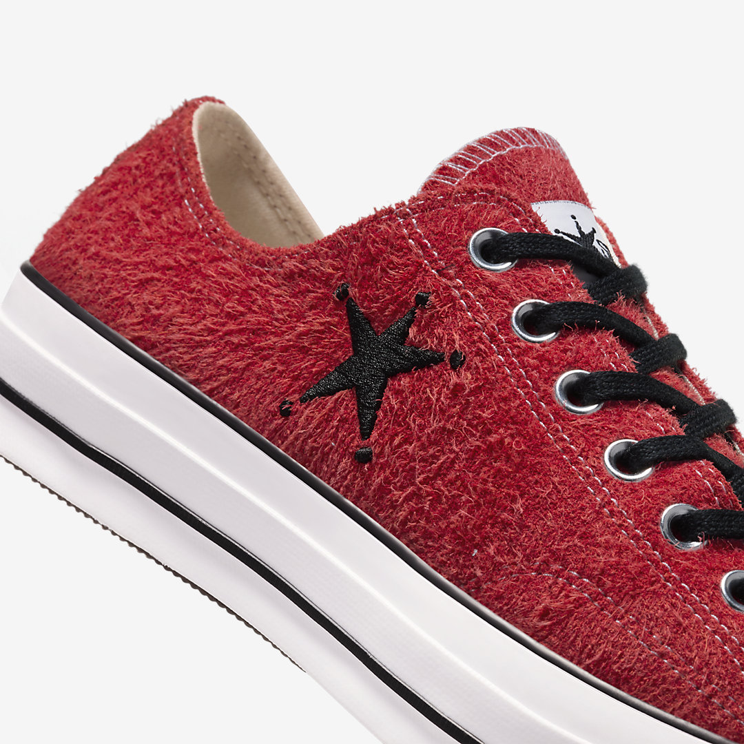 Stussy x Converse Chuck 70 Ox "Poppy Red" A07664C-600 | Nice Kicks