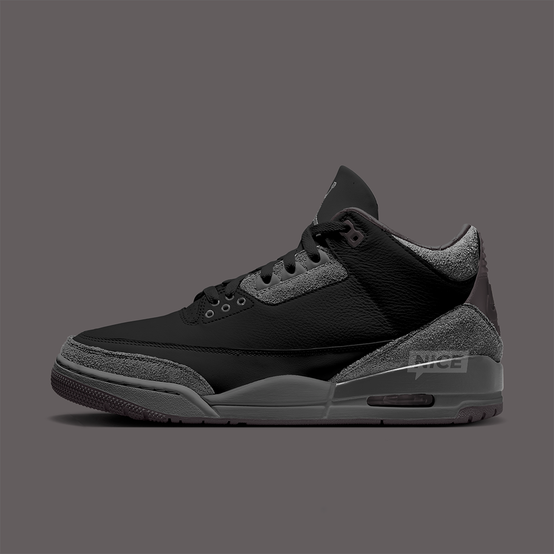 A Ma Maniere x Air Jordan 3 WMNS "Black" FZ4811-001 | Nice Kicks