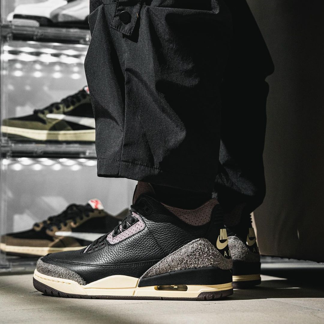 A Ma Maniere x Air Jordan 3 WMNS "Black" FZ4811-001 | Nice Kicks