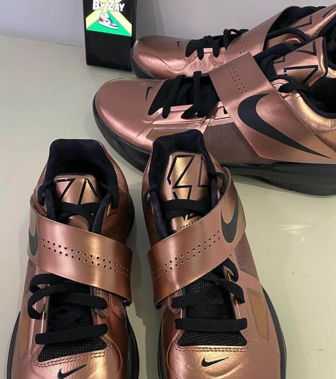 Nike KD 4 "X-Mas" 2024 FZ5913-800 | Nice Kicks