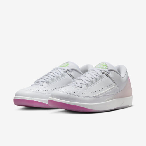 Air Jordan 2 Low "Cherry Blossom" FQ3228-100 | Nice Kicks