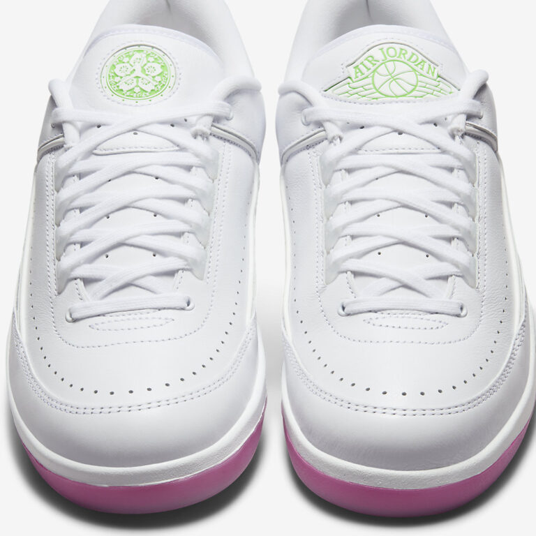 Air Jordan 2 Low "Cherry Blossom" FQ3228-100 | Nice Kicks