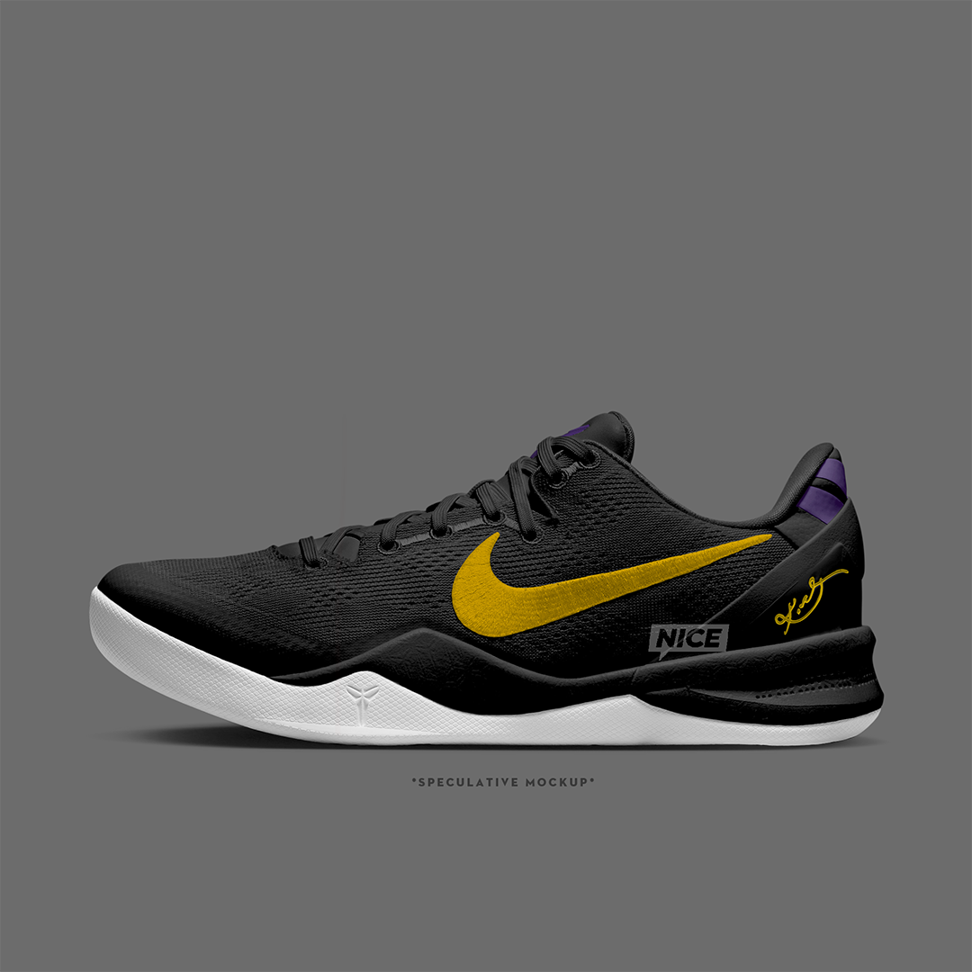 Nike Kobe 8 Protro "Hollywood Nights" HF9550-001 | Nice Kicks