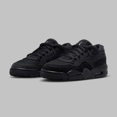 The Air Jordan 4 RM Looks Stealthy with “Black Cat” - HQZ