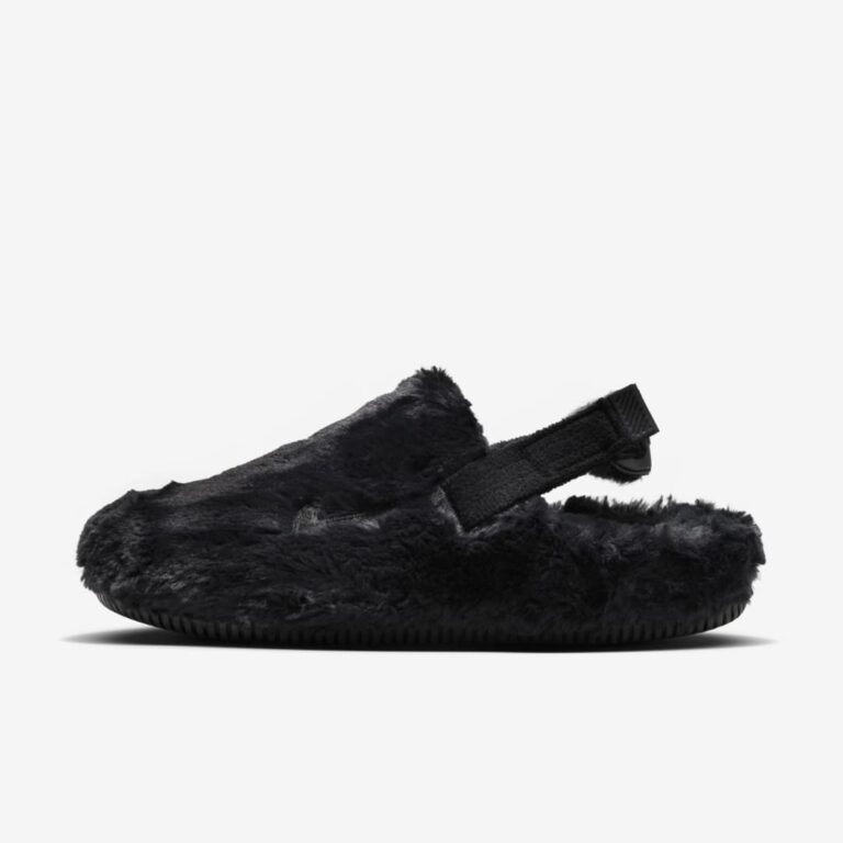 Nike Calm Mule WMNS "Black Fur" FZ3119-001 | Nice Kicks