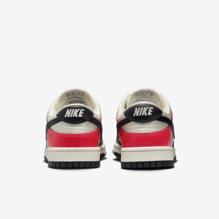 Nike Dunk Low WMNS "Black Toe/Bright Crimson" HQ3423-635 | Nice Kicks