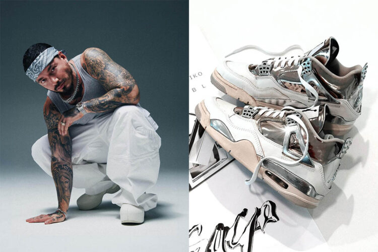 J Balvin Air Jordan 4 "Rayo" Custom | Nice Kicks