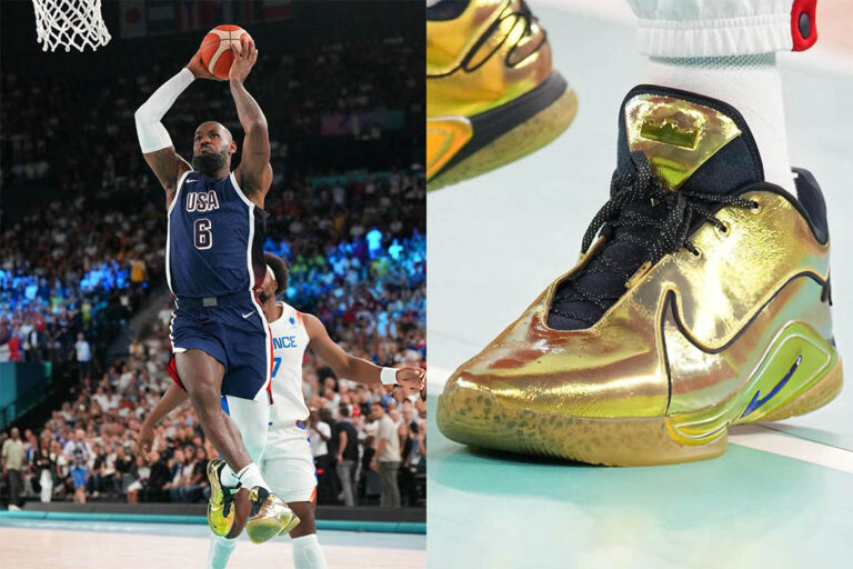 Nike LeBron 22 "Gold Medal" PE for LeBron James | Nice Kicks
