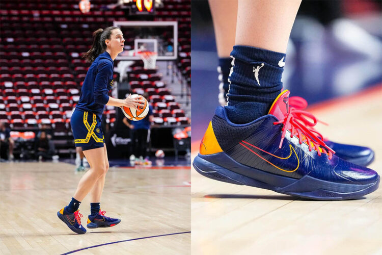 Caitlin Clark Nike Kobe 5 "Indiana Fever" PE | Nice Kicks