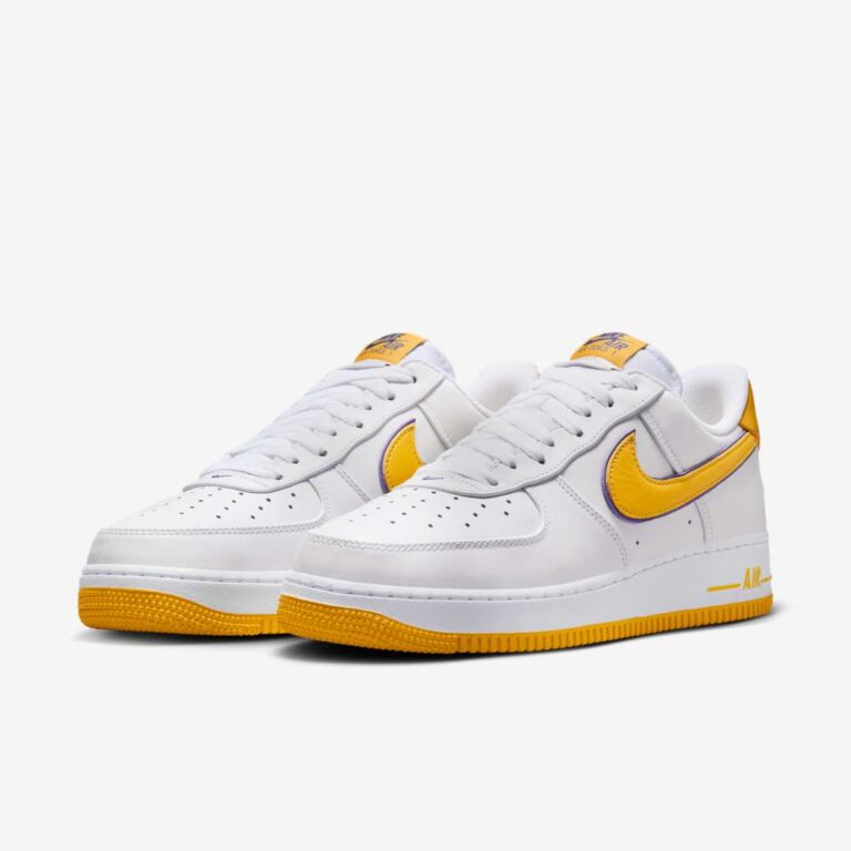 Kobe Bryant x Nike Air Force 1 Low "Lakers Home" FZ1151-100 | Nice Kicks