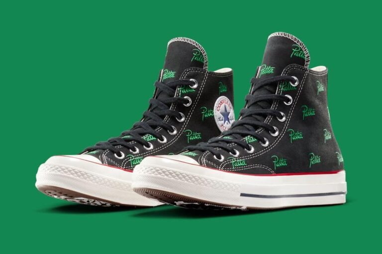 Patta x Converse Chuck 70 "Black" A13857C-001 | Nice Kicks