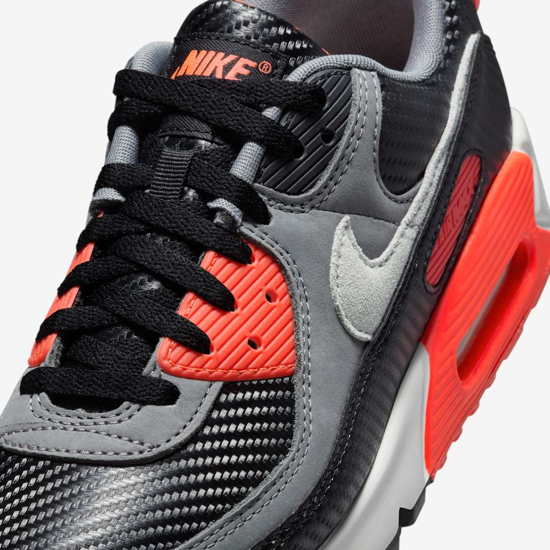 Nike Air Max 90 "Carbon Fiber Infrared" HM9432-001 | Nice Kicks
