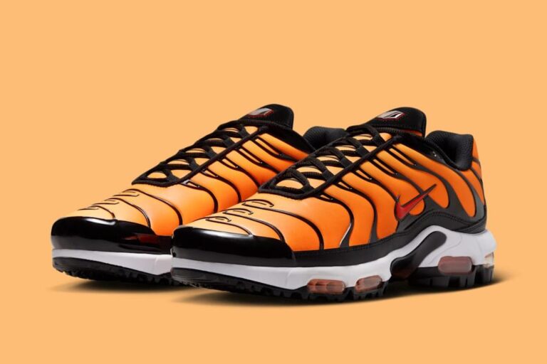 Nike Air Max Plus Golf "Sunset" FZ4150-800 | Nice Kicks