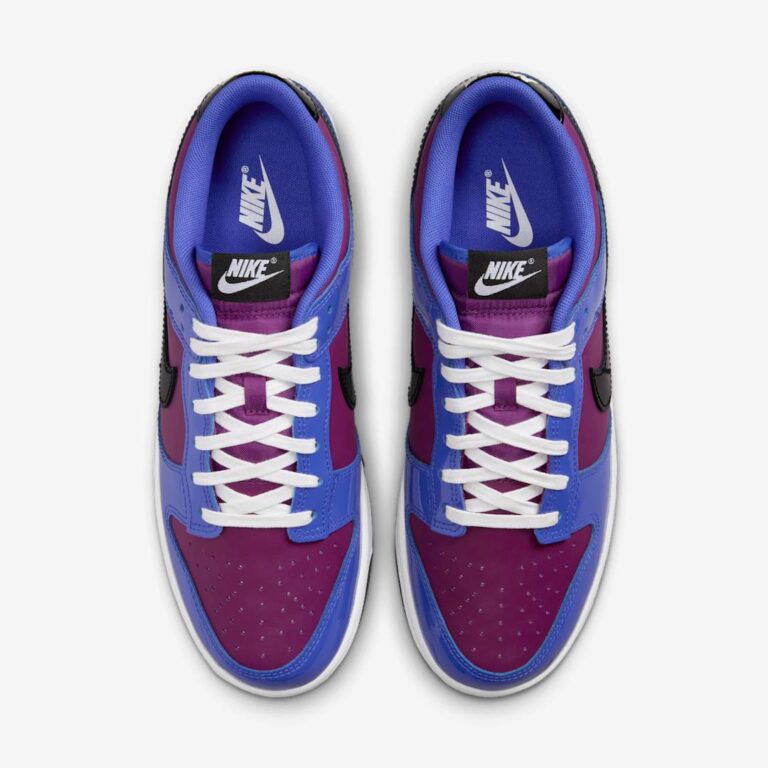 Nike Dunk Low SE Patent Leather "Paramount Blue/Viotech" IB6400-400 ...