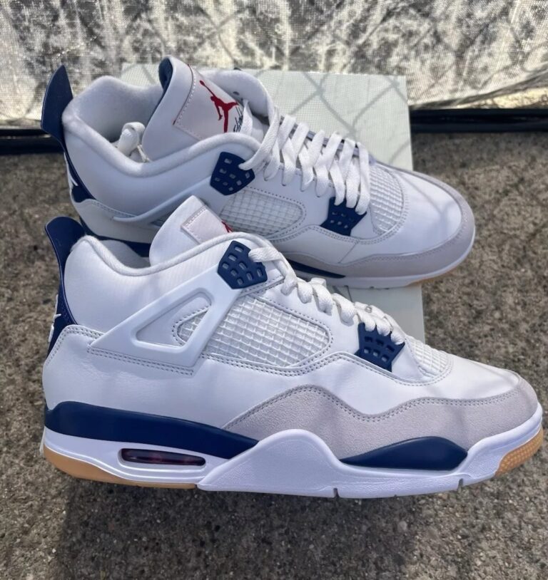 Nike SB x Air Jordan 4 "Navy" DR5415-100 | Nice Kicks