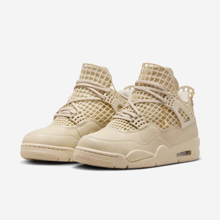 Air Jordan 4 WMNS NET "Rattan" FN7251-200 | Nice Kicks