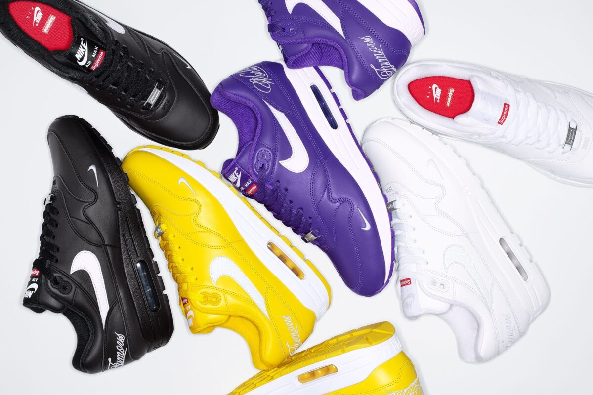 Supreme x Nike Air Max 1 Collection | Nice Kicks