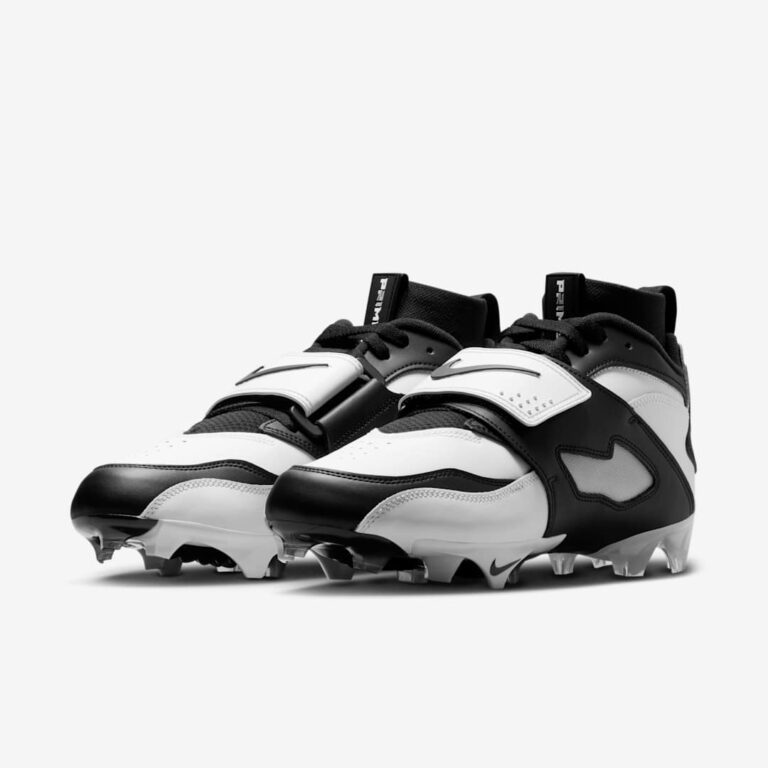 Nike Diamond Turf '93 Football Cleat "Black/White" | Nice Kicks