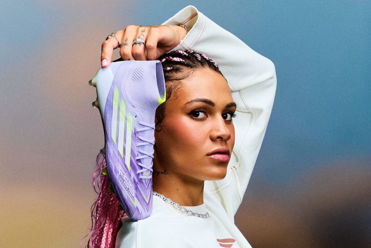 Trinity Rodman Unveils adidas F50 SparkFusion | Nice Kicks